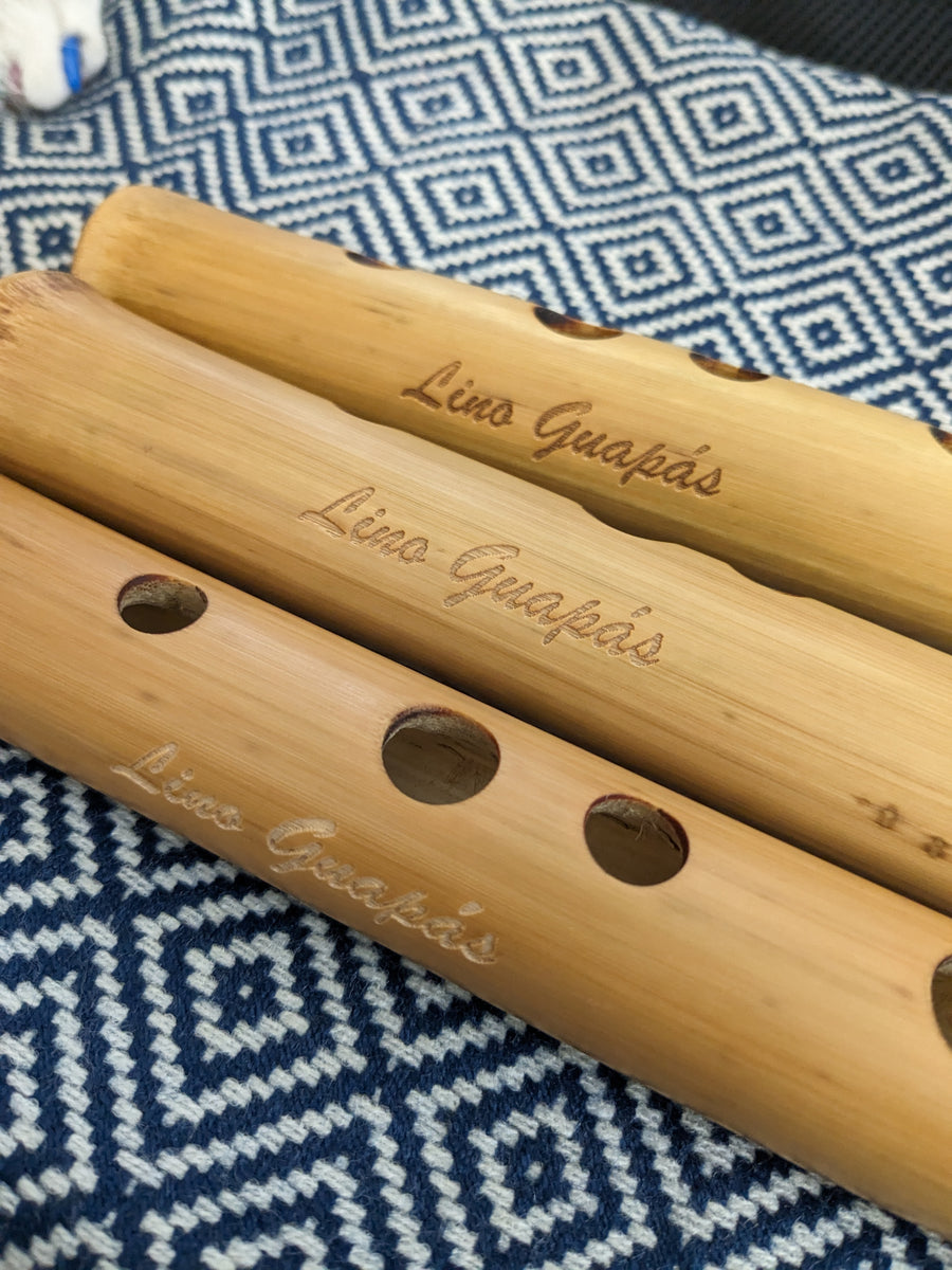 Quena thick Pucallpca Peruvian bamboo flute in G – Professional Premium ...